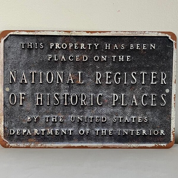 Historic Home Plaque - Etsy