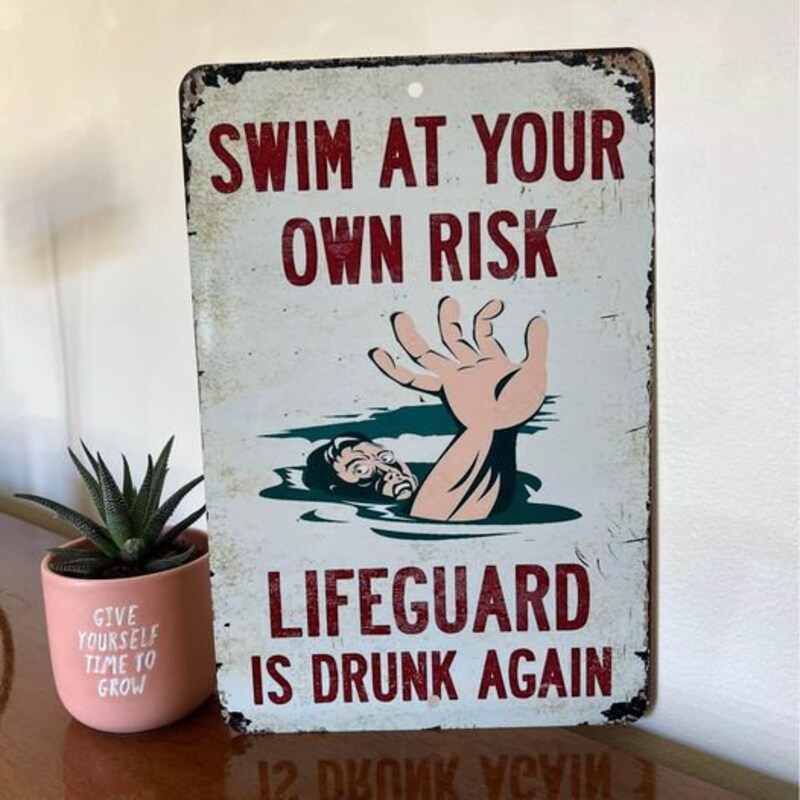 Lifeguard Signs - Etsy