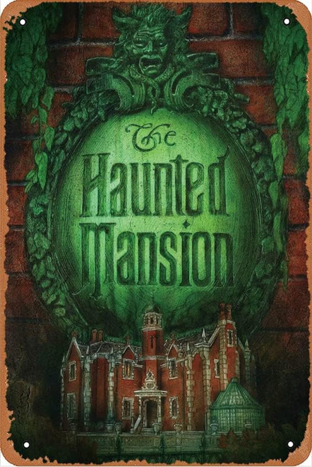 Metal Aluminum Sign - the Haunted Mansion - Etsy