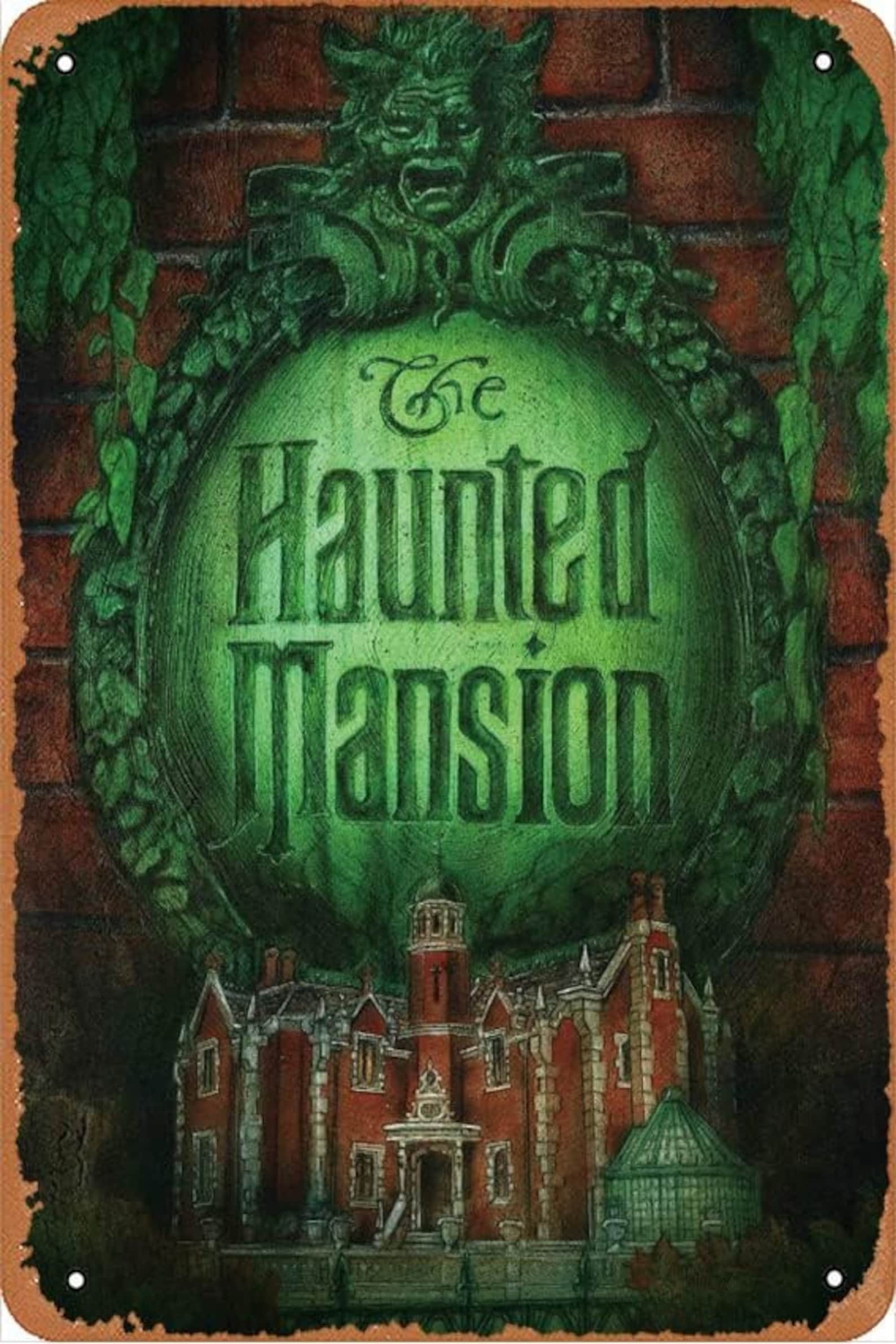 Metal Aluminum Sign - the Haunted Mansion - Etsy