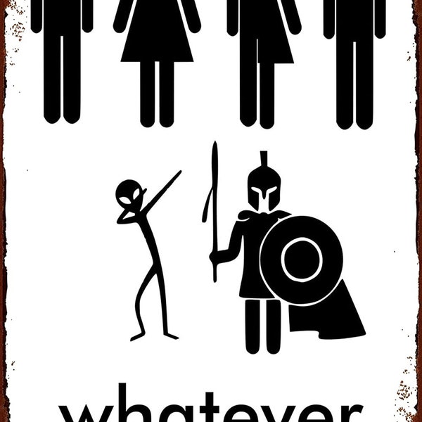 Whatever Sign - Etsy