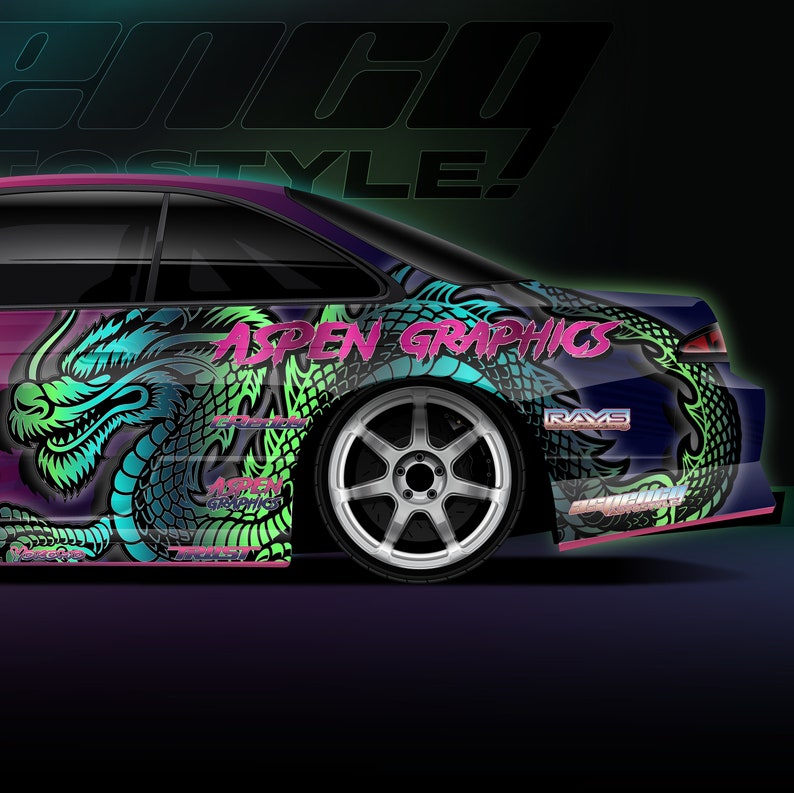 Drift Spec Livery Design Motorsport Livery, Car Decal, Vehicle Wrap, Sticker, Livery Design ...