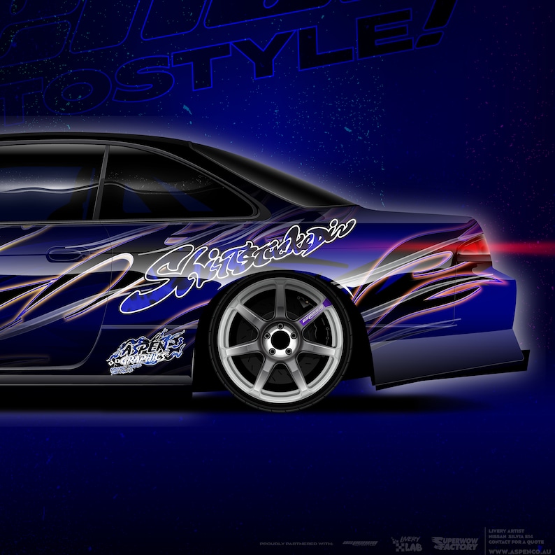 Rise Above Drift Livery ~ Decal, Motorsport Livery, Digital Download ...