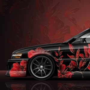 Traditional Floral Livery ~ Decal, Motorsport Livery, Digital Download ...