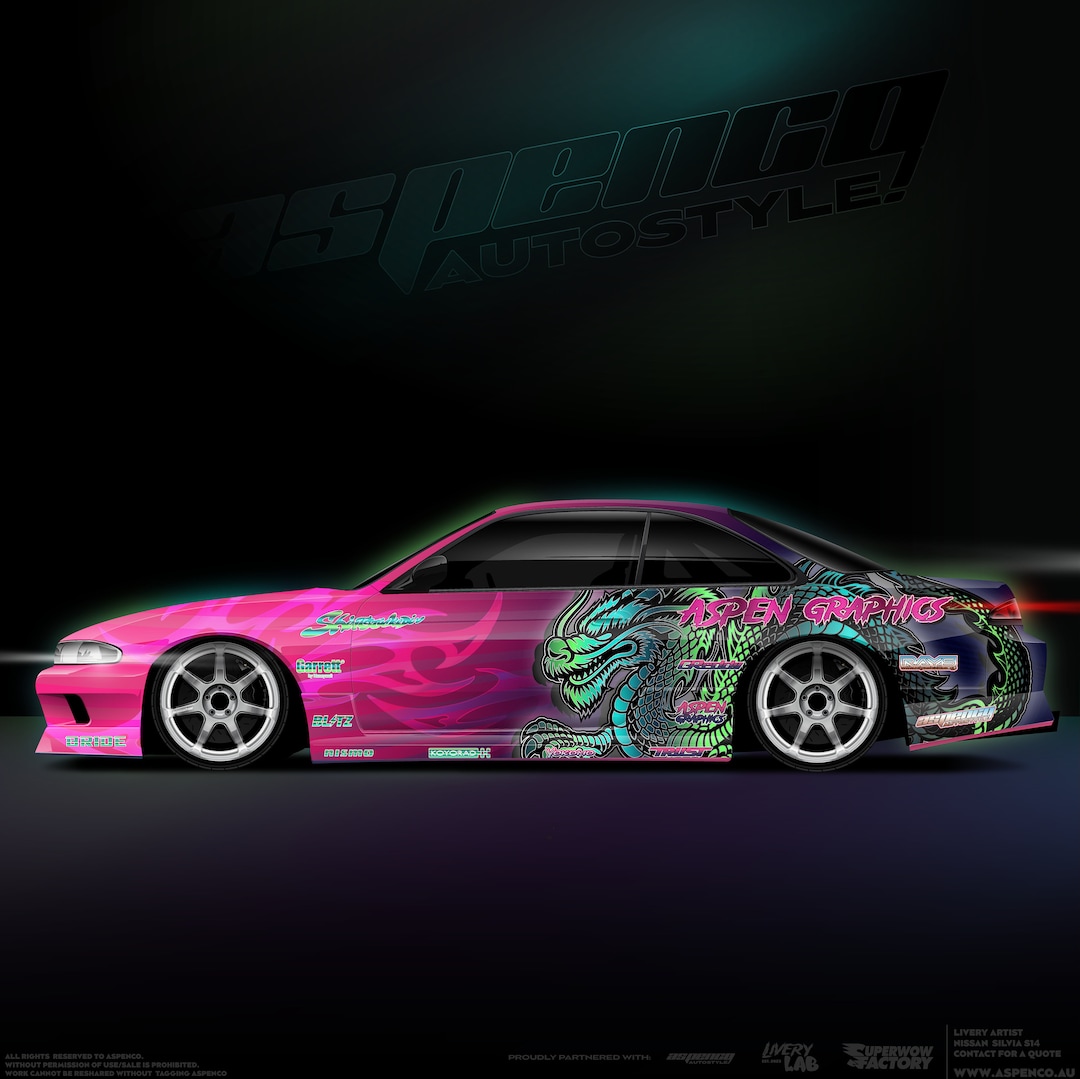Drift Spec Livery Design ~ Decal, Motorsport Livery, Digital Download ...