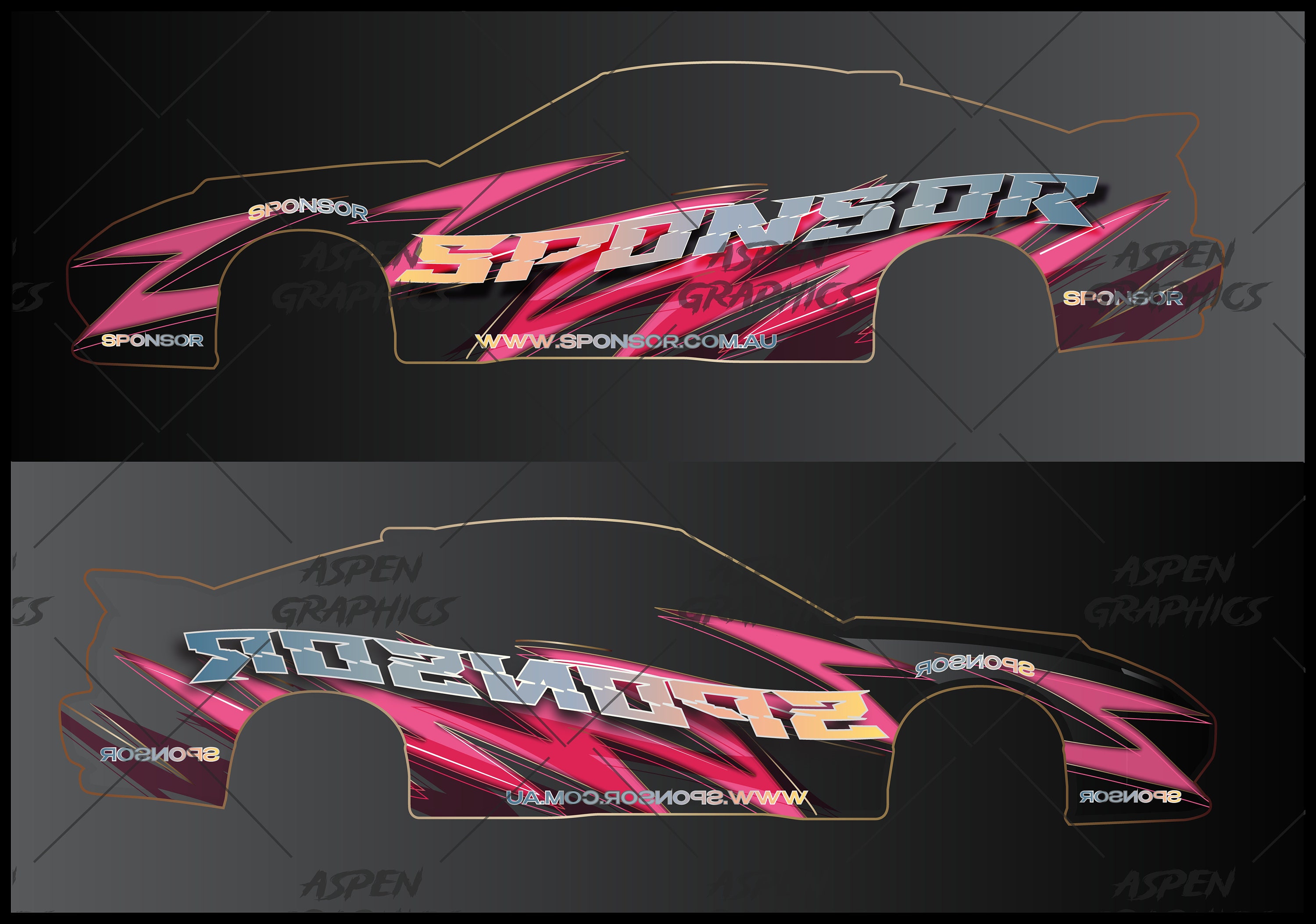 Eye Candy Y2K Drift Livery - Motorsport Livery, Car Wrap, Vehicle Decal ...