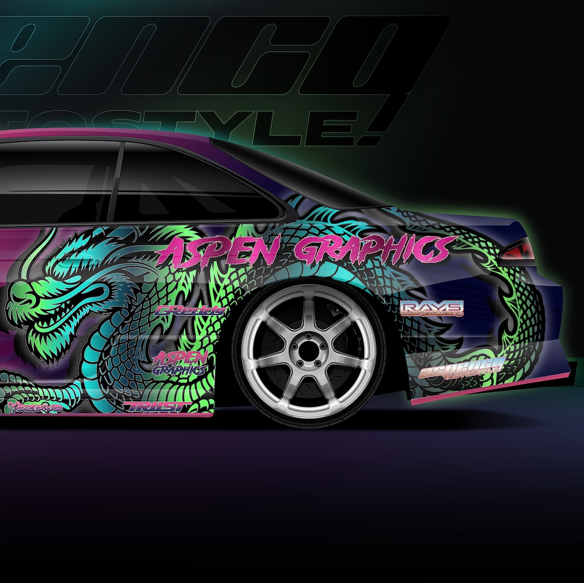 Drift Spec Livery Design ~ Decal, Motorsport Livery, Digital Download ...