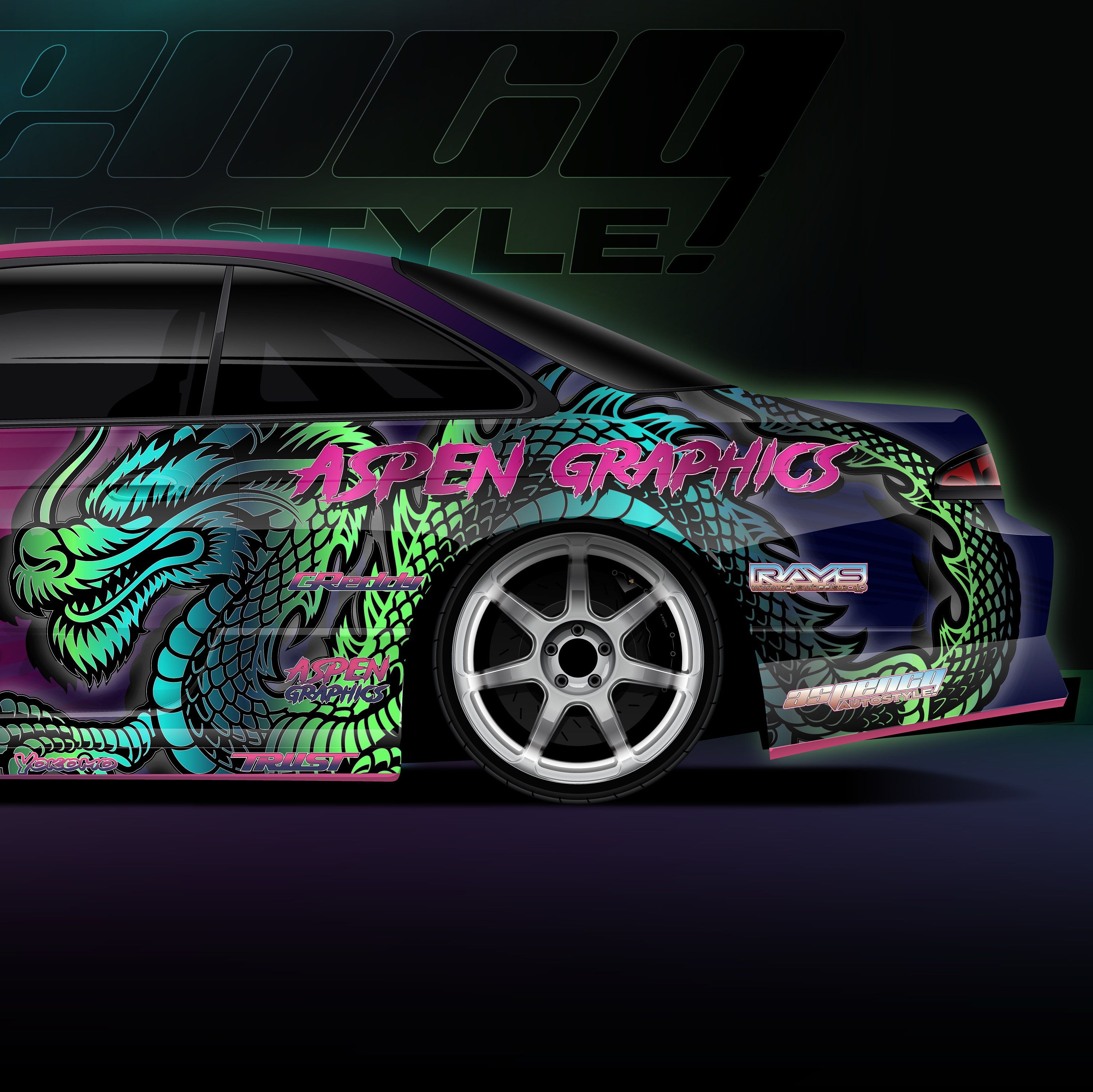 Drift Spec Livery Design ~ Decal, Motorsport Livery, Digital Download ...