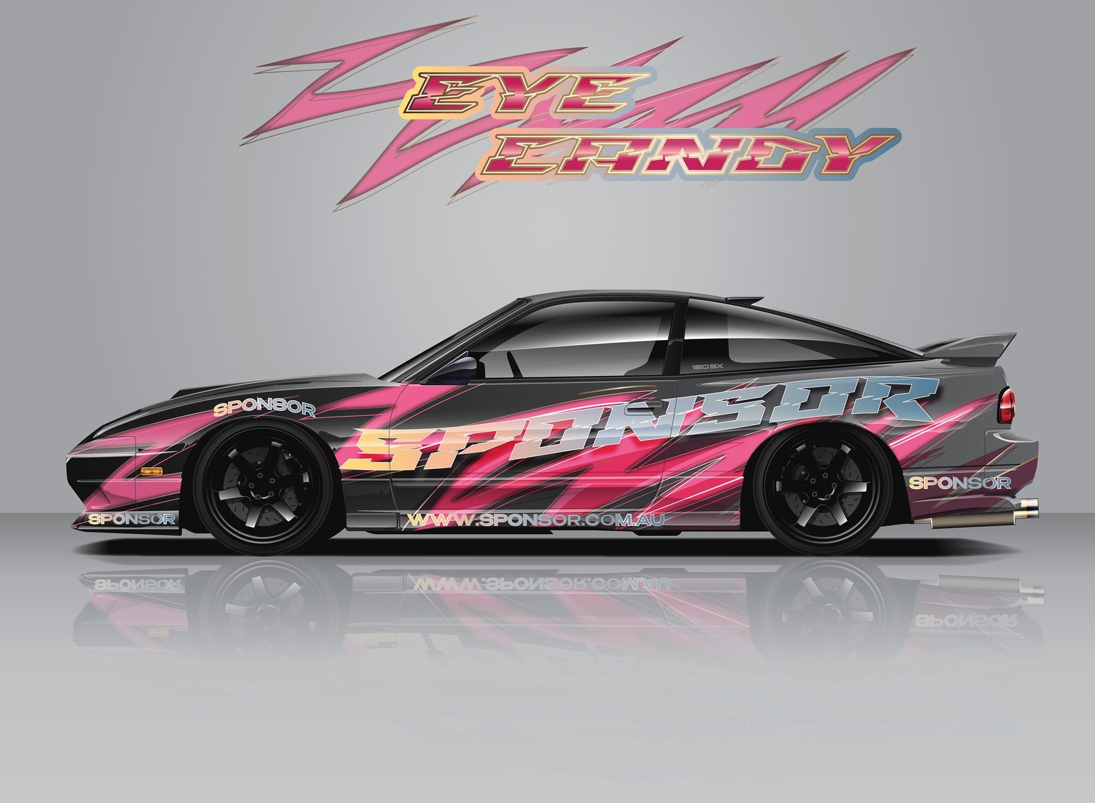 Eye Candy Y2K Drift Livery - Motorsport Livery, Car Wrap, Vehicle Decal ...