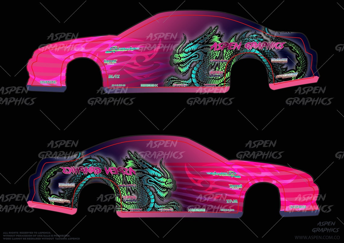 Drift Spec Livery Design ~ Decal, Motorsport Livery, Digital Download ...