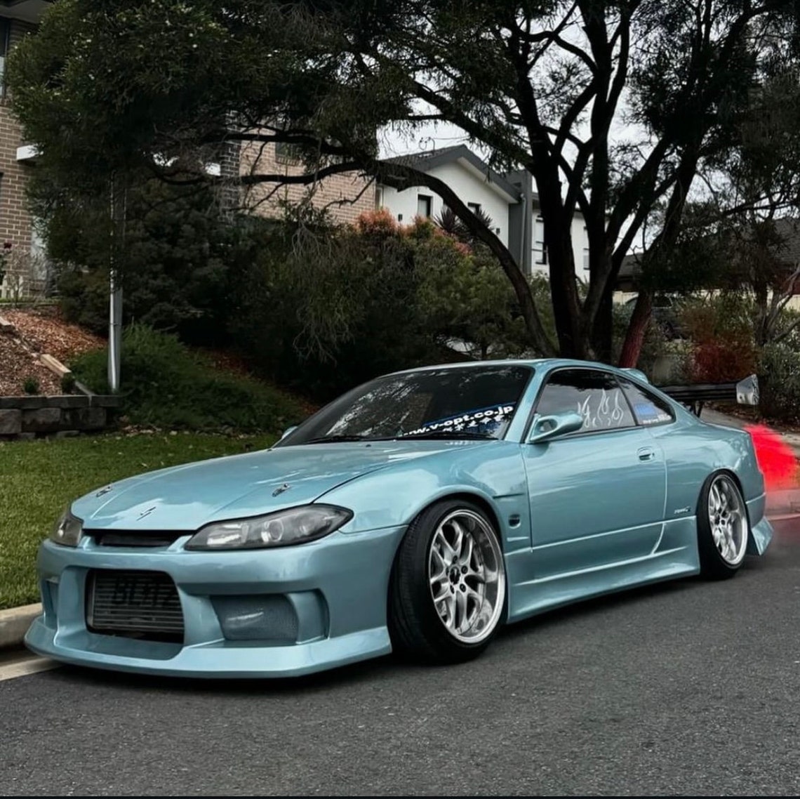 Jdm Street-style Window Flames Vinyl Die-cut - Gloss White - Etsy