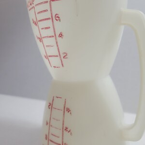 Vintage Tupperware Double Sided Wet Dry 1 Cup 8 Oz. Measuring Cup #860 ...