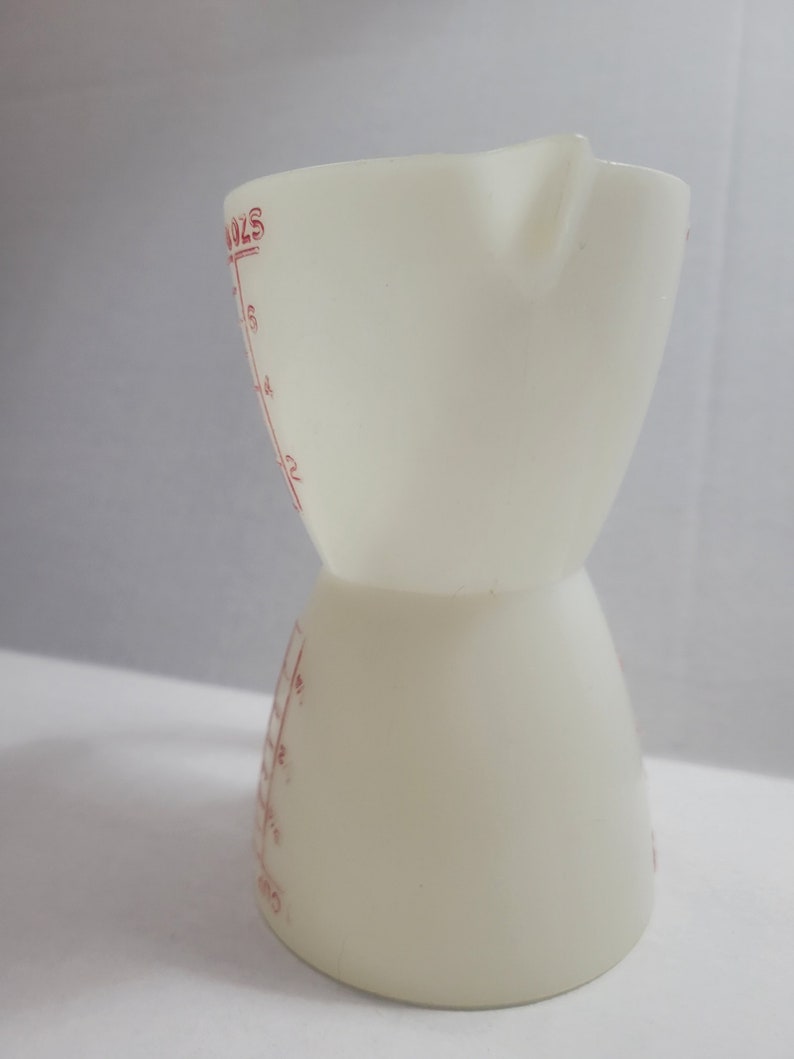 Vintage Tupperware Double Sided Wet Dry 1 Cup 8 Oz. Measuring Cup #860 ...