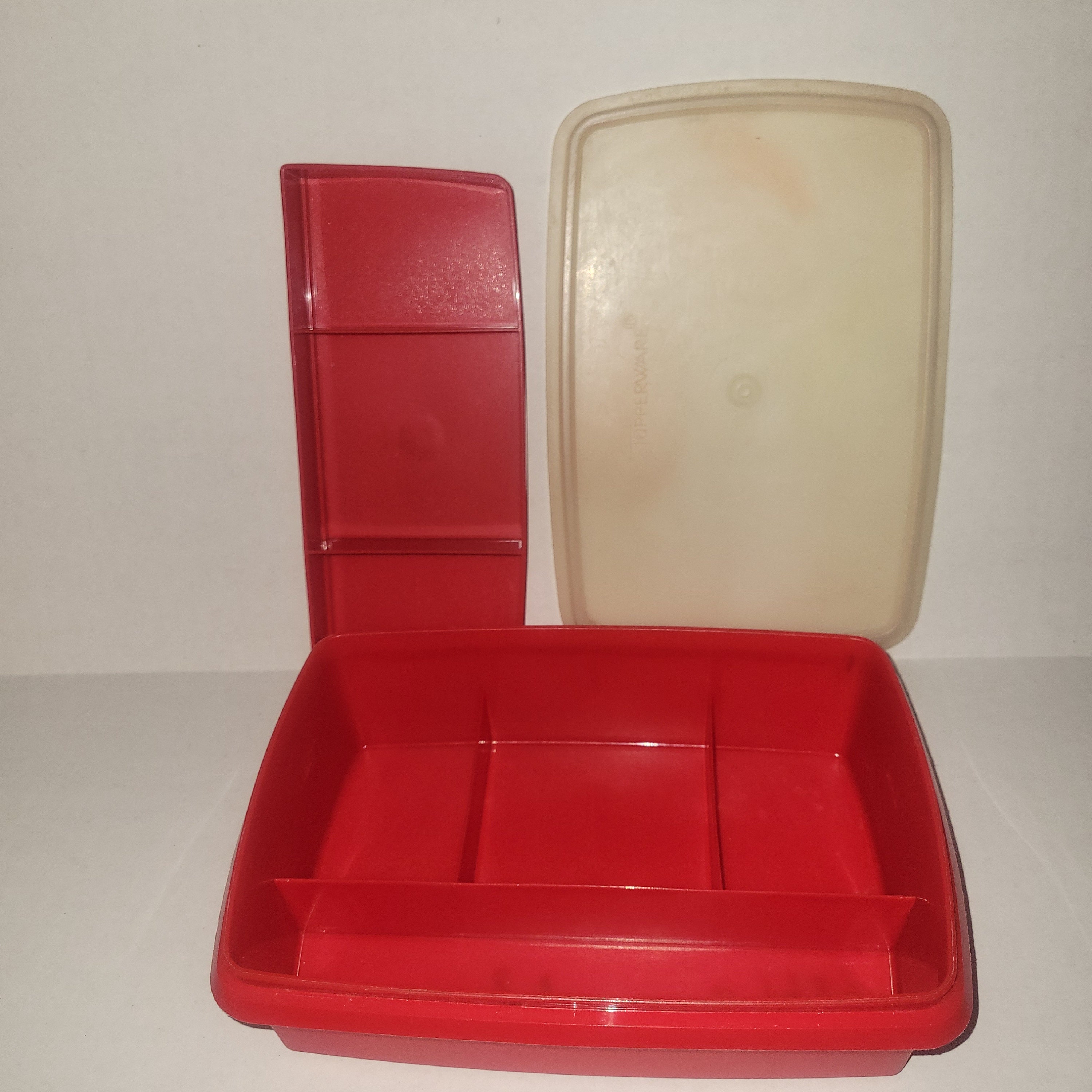 Tupperware Tuppercraft Stow N Go Container 767-14 - Etsy