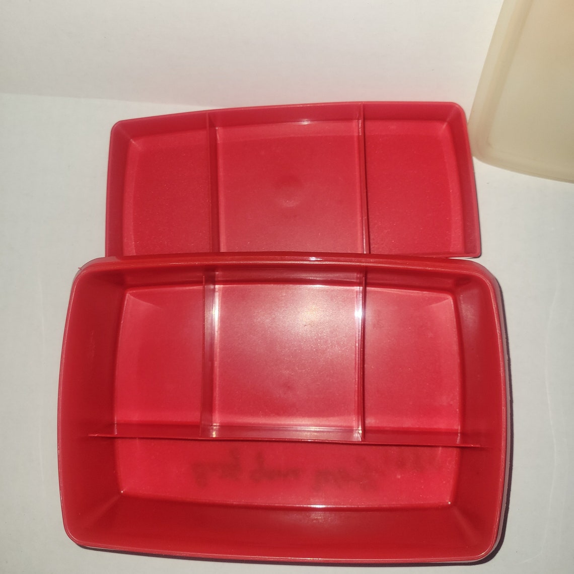 Tupperware Tuppercraft Stow N Go Container 767-14 - Etsy