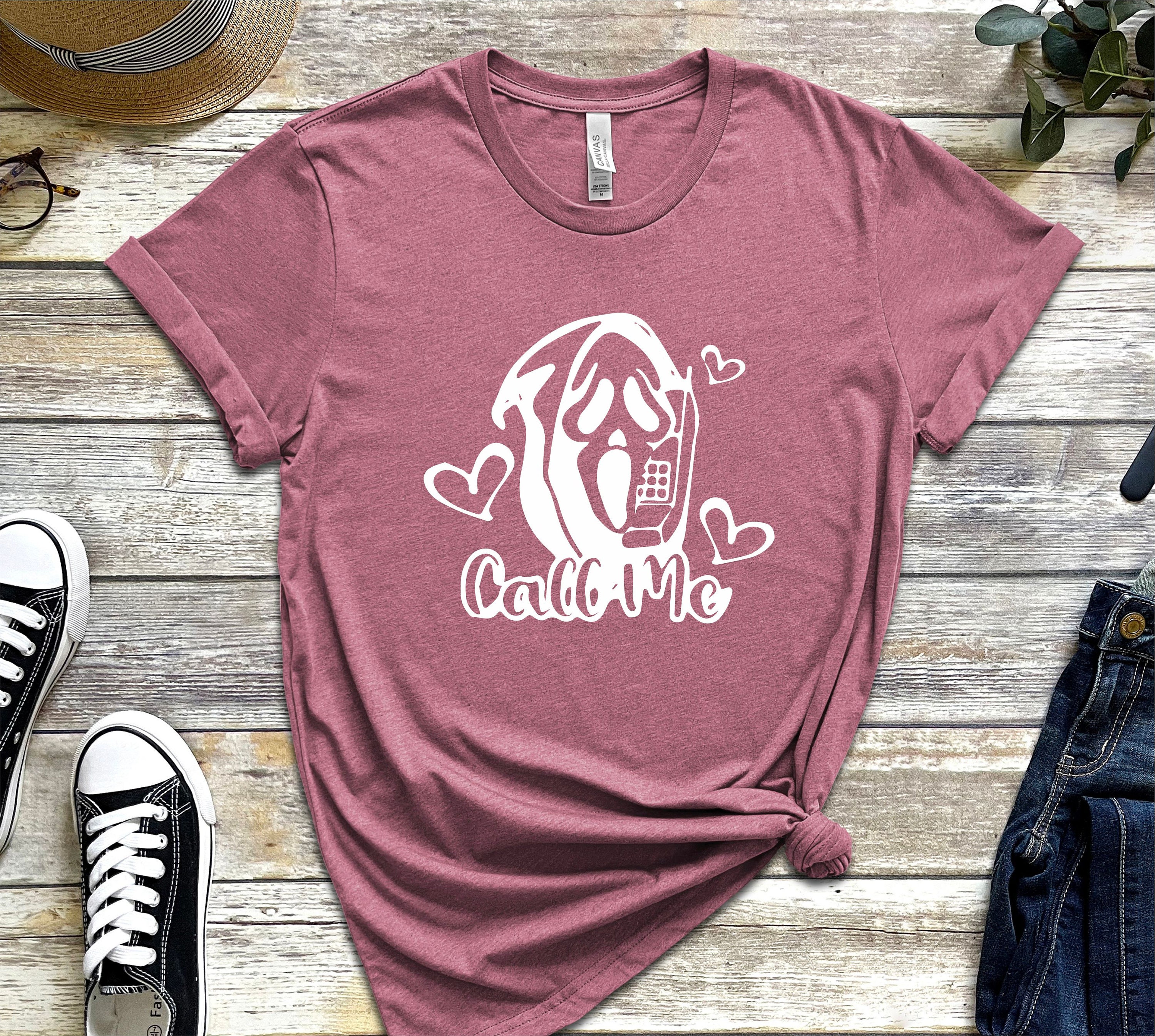 Scream Ghost Face Call Me Shirt ,Ghost Face Calling T-shirt sold by ...