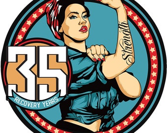 35 Year Aa Chip - Etsy