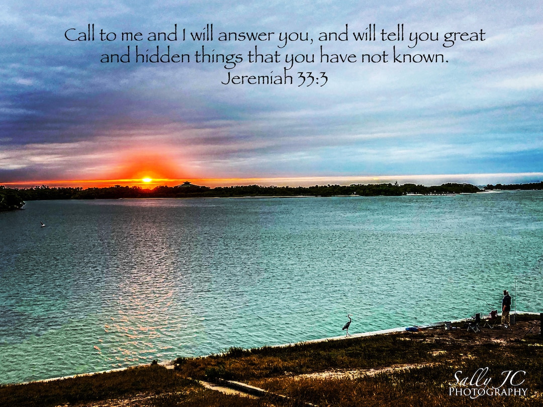 Jeremiah 33:3 - Etsy