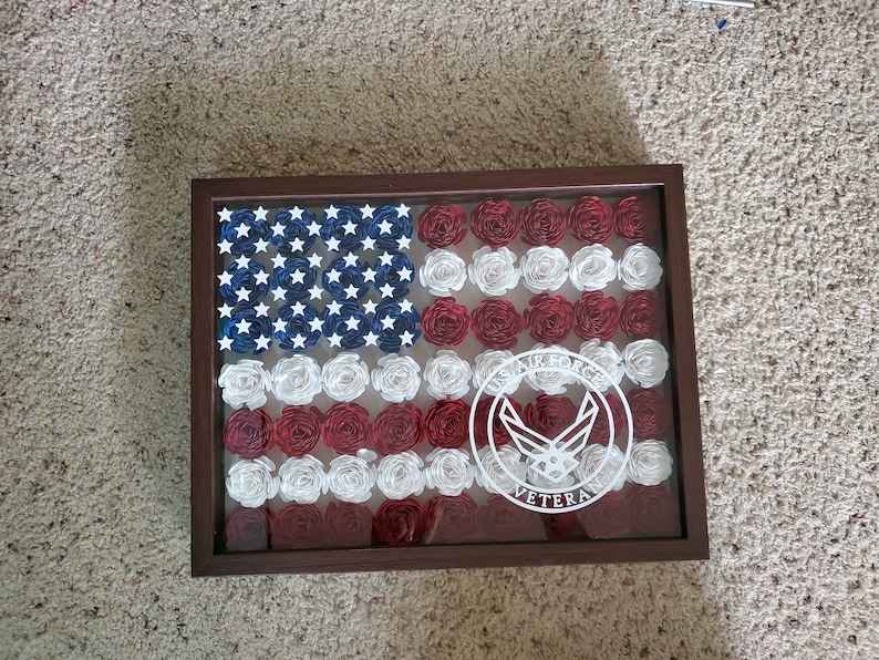 Veteran Shadow Box - Etsy