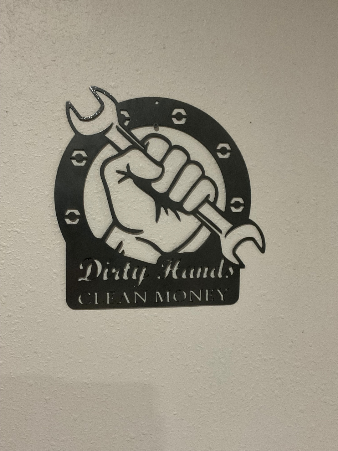 Dirty Hands Clean Money Sign - Etsy
