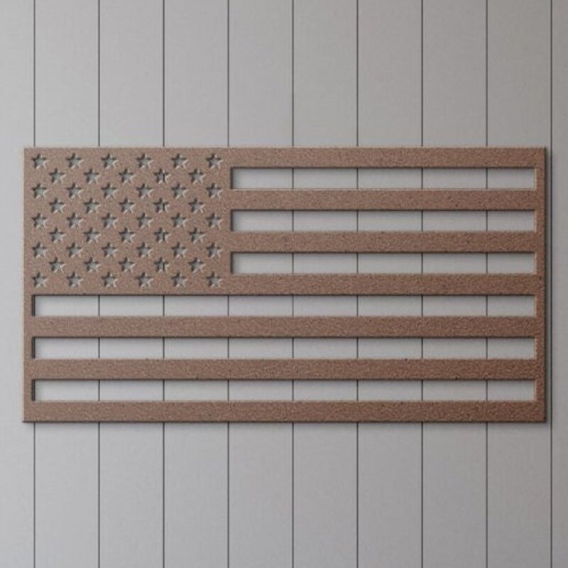 Metal American Flag - Etsy