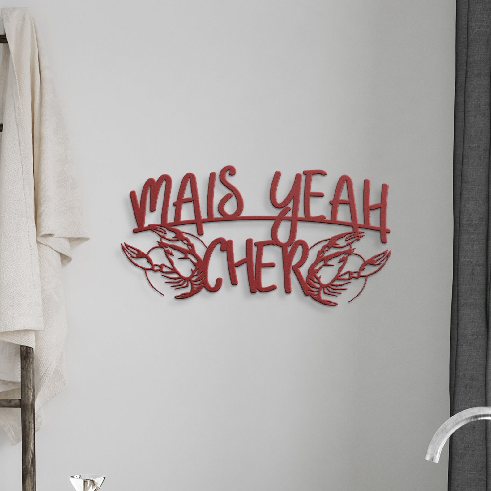 Mais Yeah Cher Cajun Metal Home & Patio Decor - Etsy