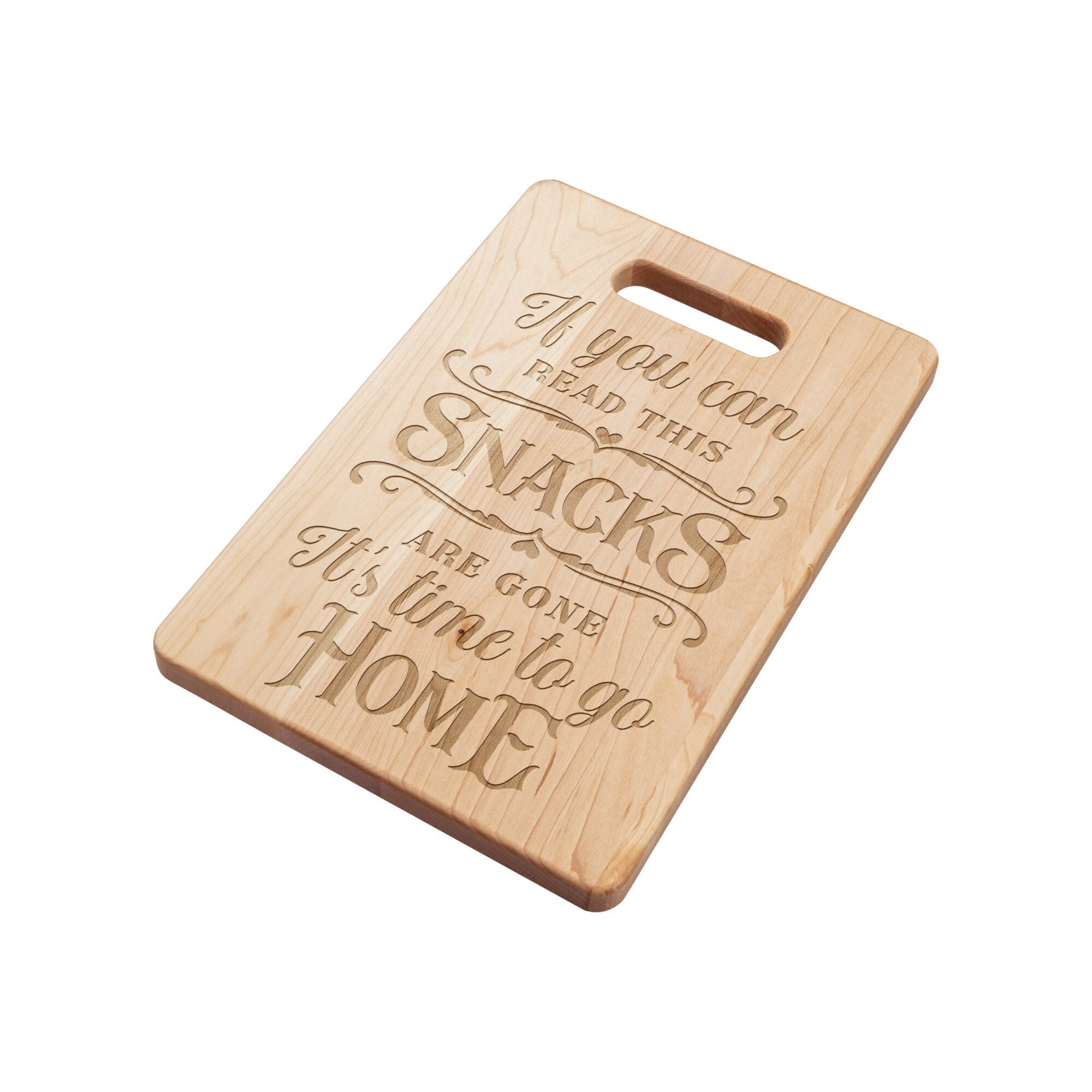 Funny Charcuterie Board "if You Can Read This Snacks Are Gone It's Time to Go Home" | Funny ...