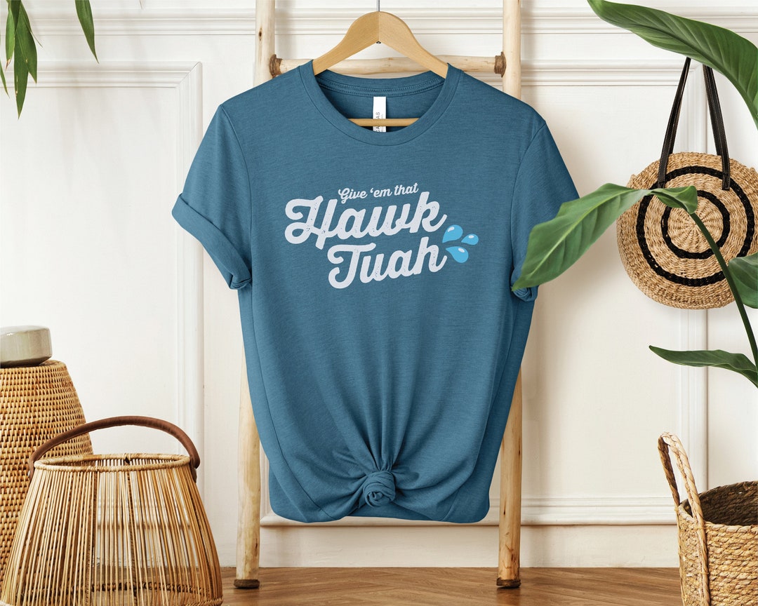 Give 'em That Hawk Tuah T-shirt | Country-style Design | Bella Canvas ...
