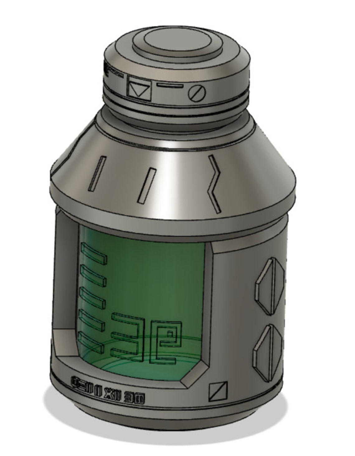 Pikmin 3 Juice Container Bottle 3D Print Files STL SALE - Etsy