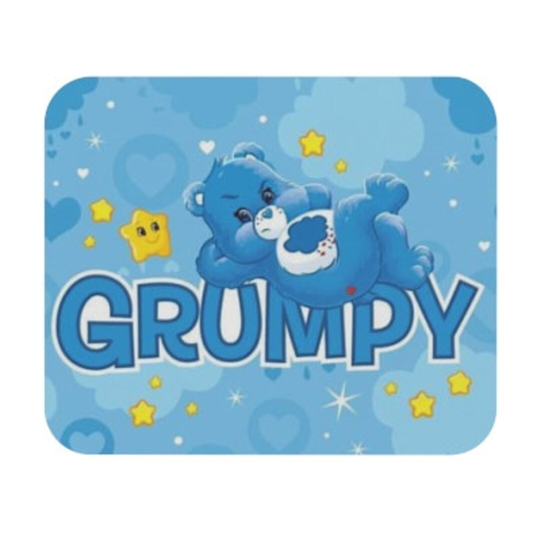 Grumpy Bear Mouse Pad - Etsy