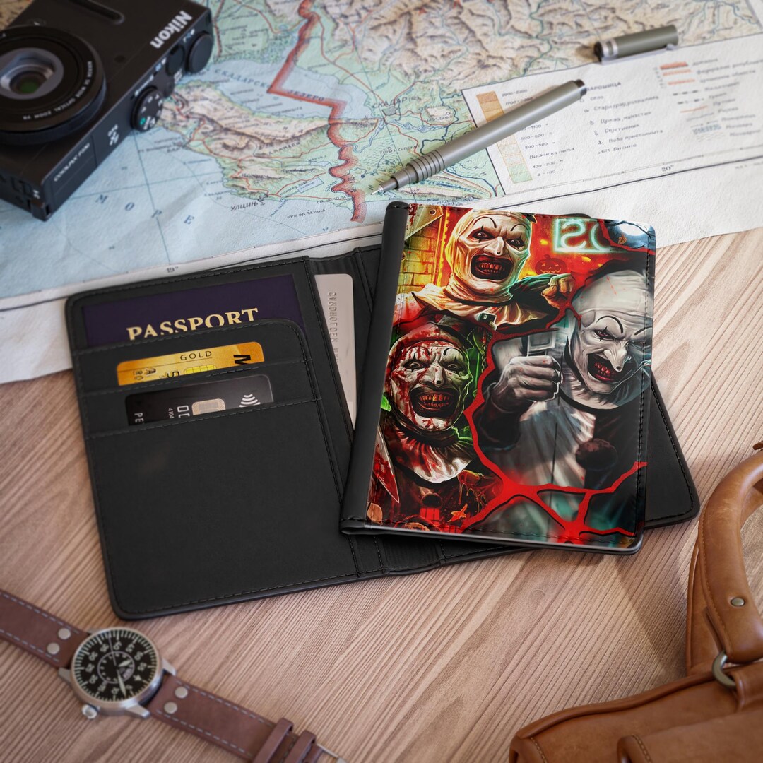 Terrifier Art the Clown Passport Cover - Etsy Canada