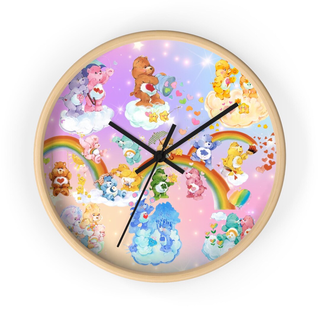 Care Bears Wall Clock - Etsy