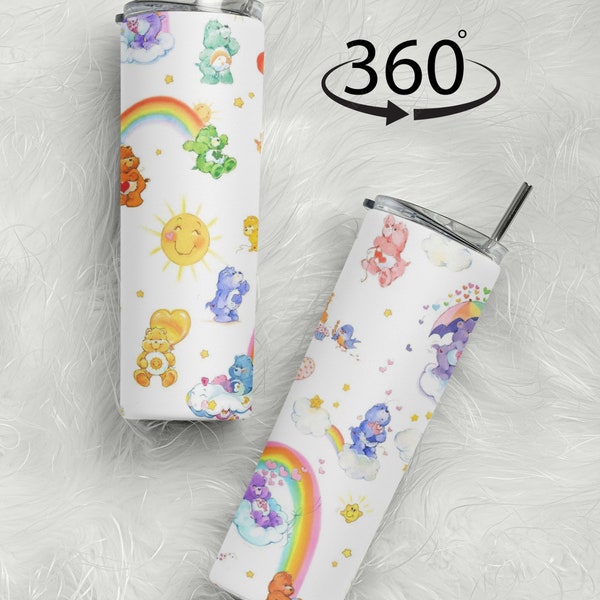 Care Bear Tumbler Wrap - Etsy