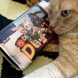 Wallet CRIME CATS - They Just Want to Play, Card and Cash Zipper Wallet ...