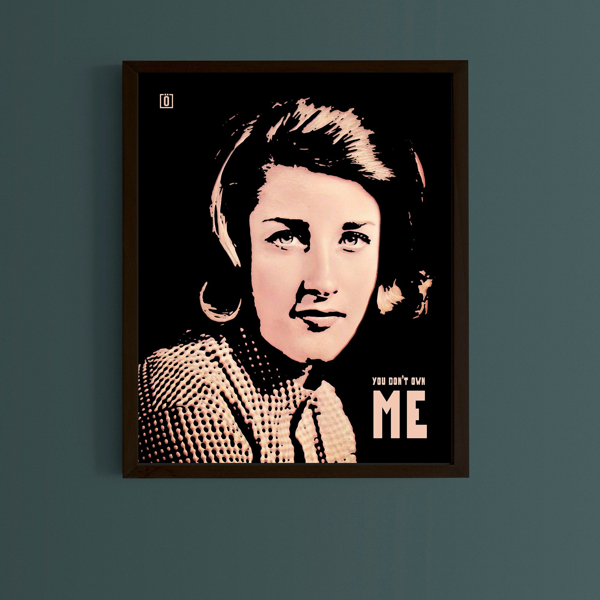Wall Art Print: You Dont Own Me, Portrait of Lesley Gore, Feminism Art ...