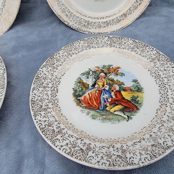 Colonial Couple - Etsy
