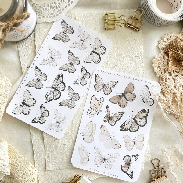 Neutral Stickers - Etsy