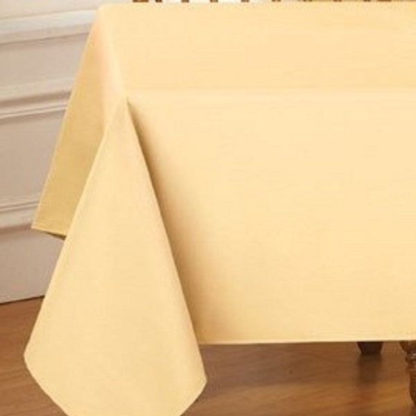 Yellow Tablecloth - Etsy