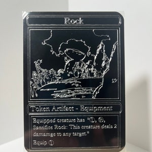 Rock Token - Etsy
