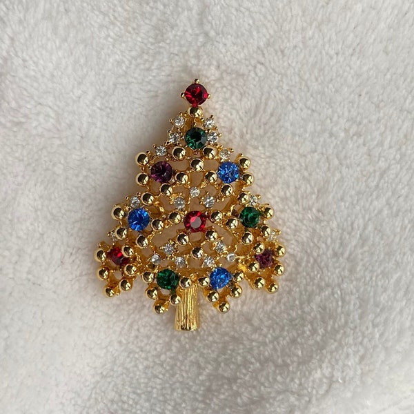 Christmas Tree Pin - Etsy