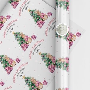 Personalised Peter Rabbit Christmas Wrapping Paper - Etsy