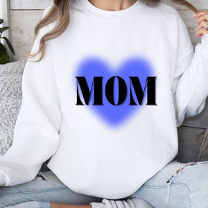 MOM Corazon Azul Blue Heart Desing Diseno Orazon Azul Png - Etsy