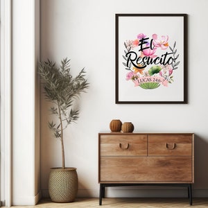 El Resucito Lucas 24:6-7 Png Digital Versiculo Biblico Evangelio De ...