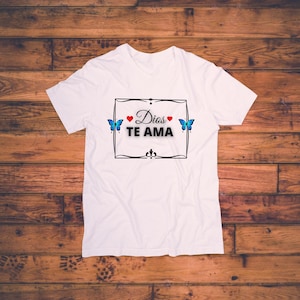 DIOS Te Ama/ Spanish Template / God Loves You /png/svg/pdf - Etsy