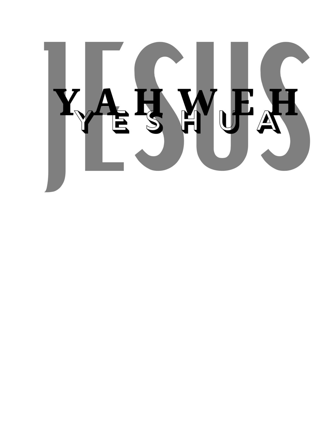 Jeshua/yahweh/jesus/plantilla Para Subliminar/png/svg/pdf - Etsy