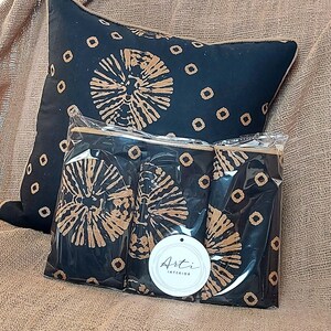 Handmade Indonesian Batik Couch Pillow Covers - Set of 2 Ethnic Sofa ...