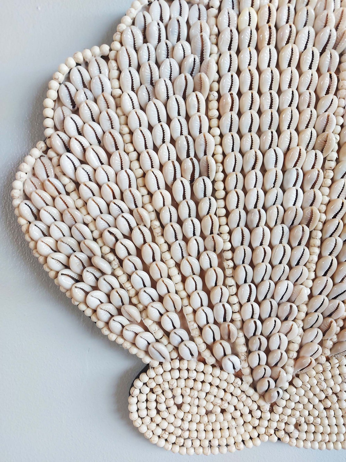 Boho Beach Decor Oyster Shells Seashell Wall Art Beach Theme - Etsy