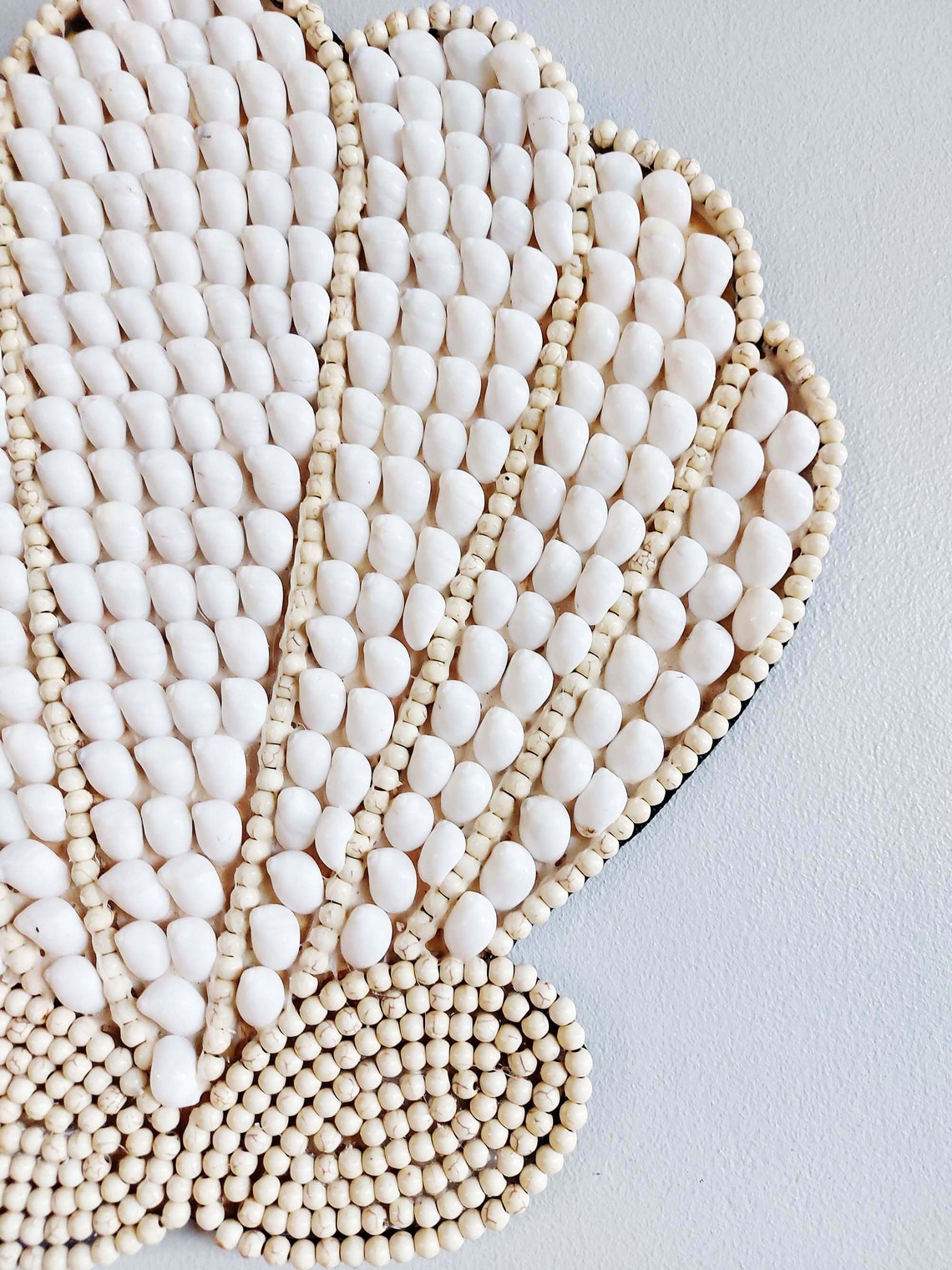 Boho Beach Decor Oyster Shells Seashell Wall Art Beach Theme - Etsy