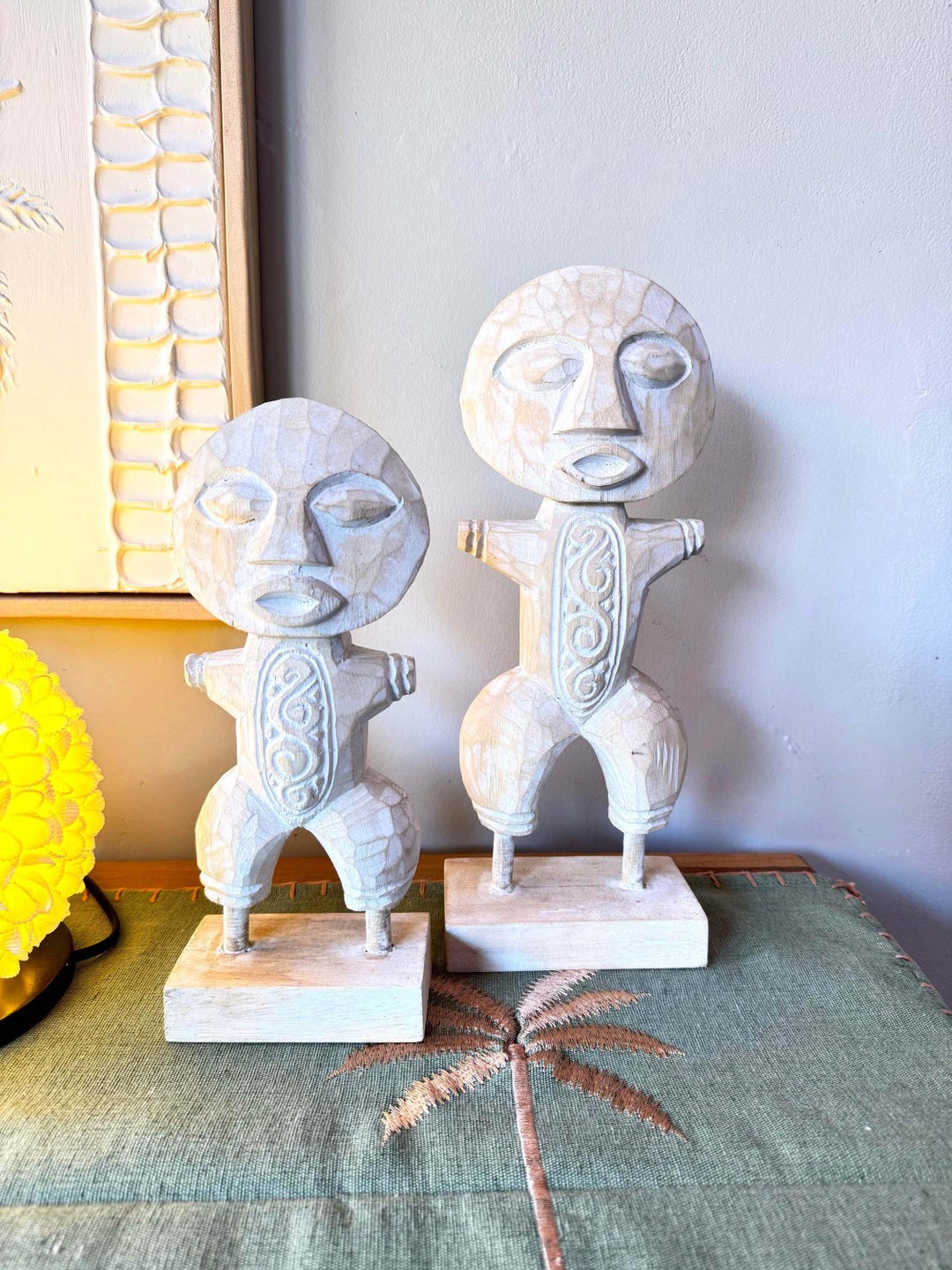 Primitive Elegance Wooden Figurines for Cozy Shelf and Table Accents ...