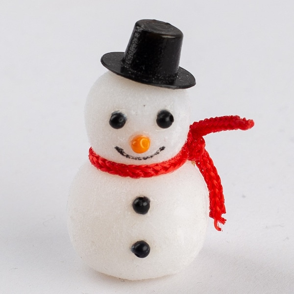 Miniature Snowman - Etsy